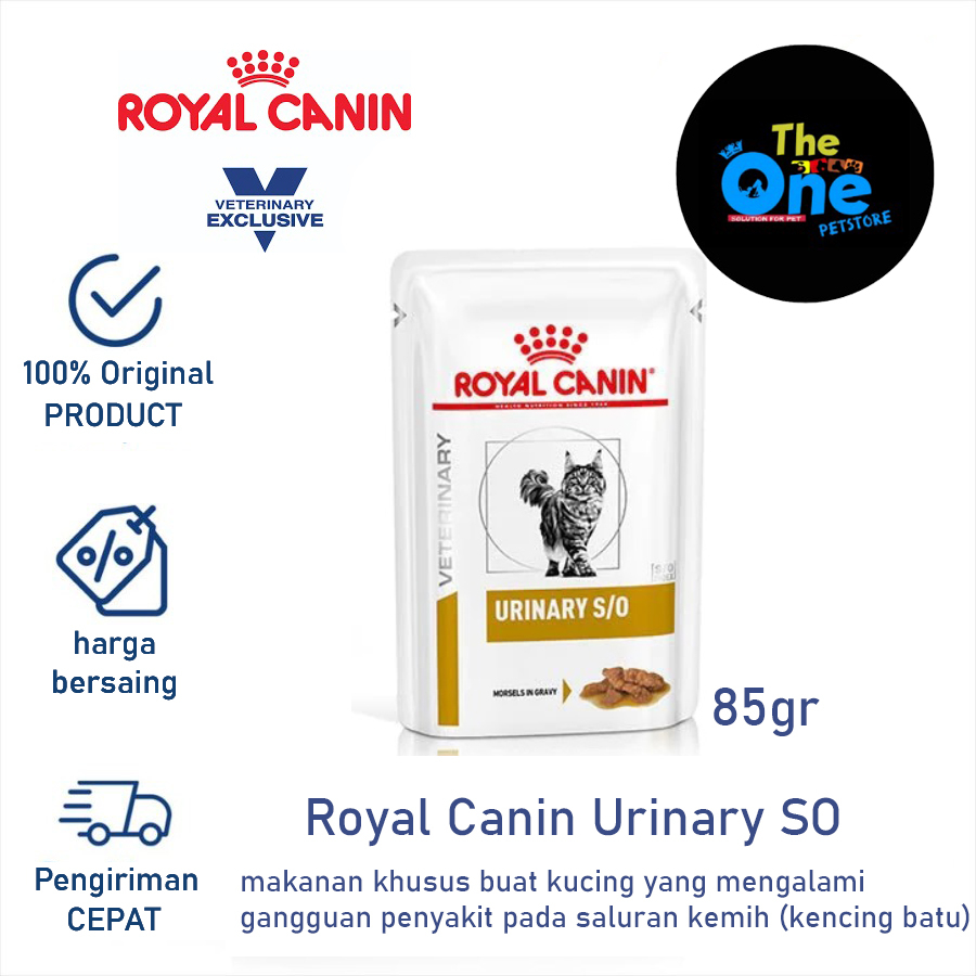 Royal Canin Urine SO 85gram Sachet - Pouch | Shopee Malaysia