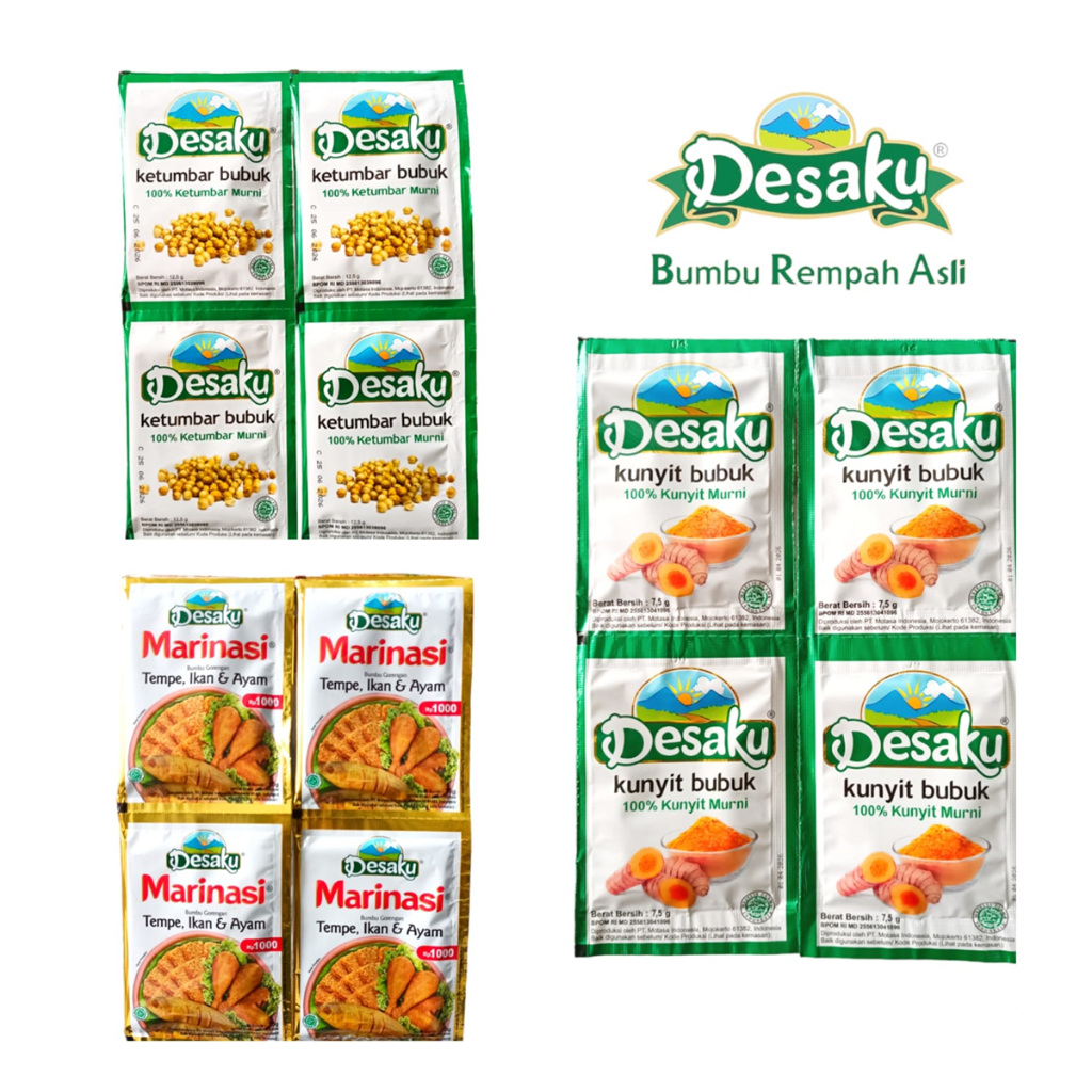 DESAKU Seasoning All Variants of Fried Flavor Marinated Chicken Tempe ...