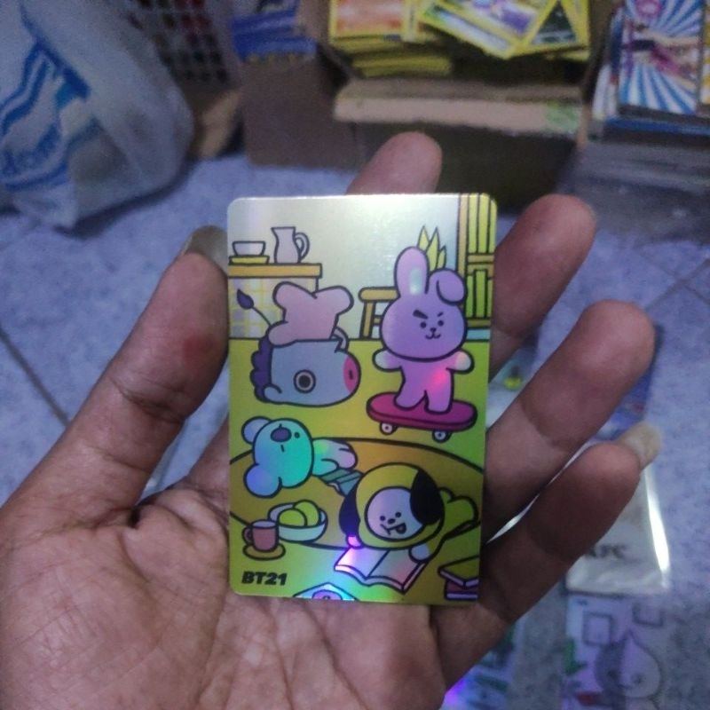 Bt21 x KFC Official bts army Hologram (Can Choose) | Shopee Malaysia