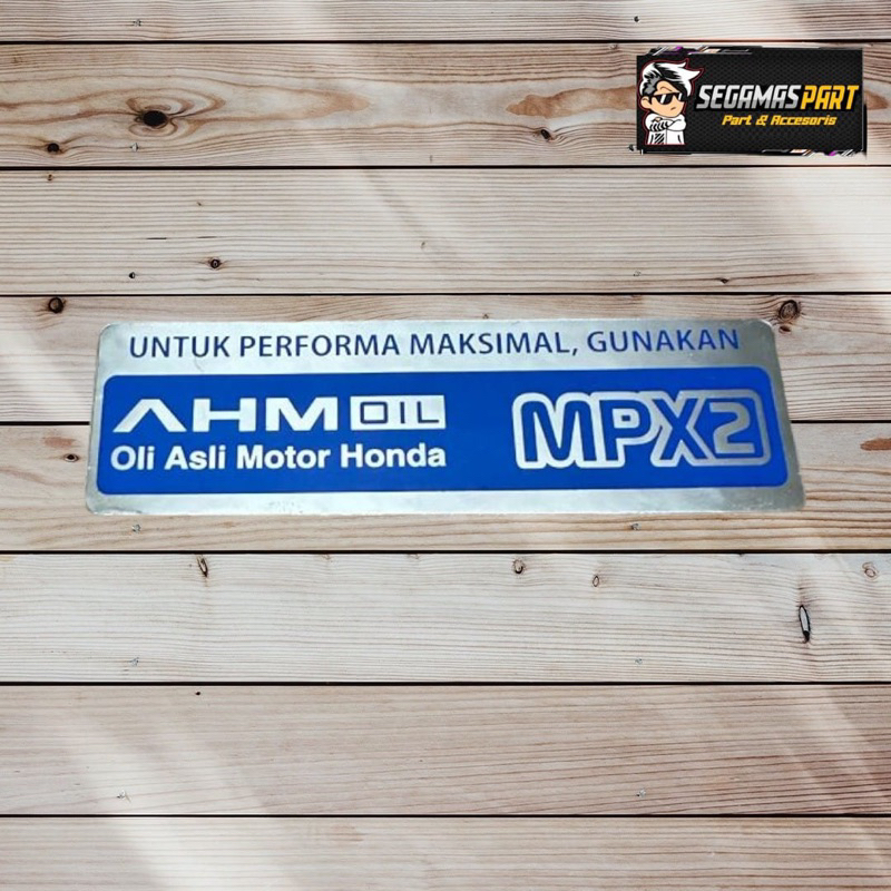 Honda AHM OIL Label Sticker | Shopee Malaysia