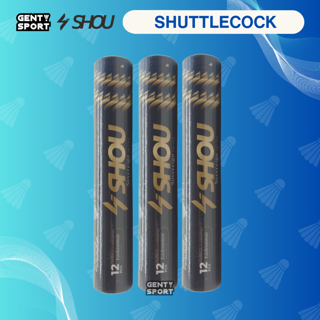 Shou SOVEREIGN 3in1 Shuttlecock Shou 3 in 1 Badminton Shuttlecock ...