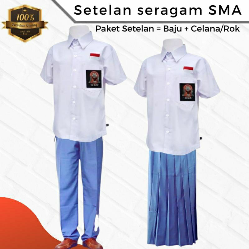 PUTIH School Uniform - Complete Set of High School Student Council ...