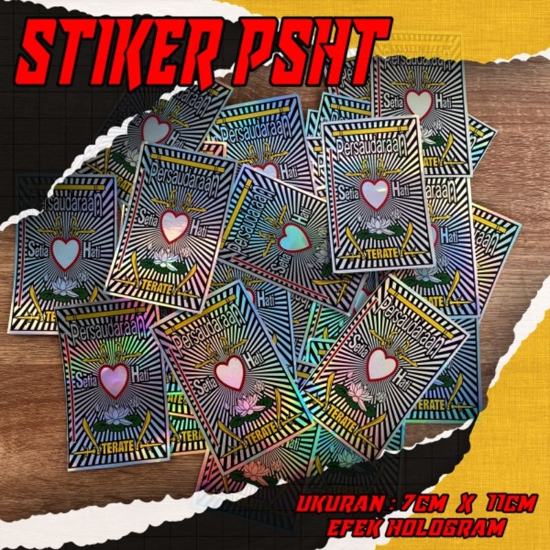 Psht Brotherhood SH Terate Hologram Sticker Waterproof Hologram Sticker ...