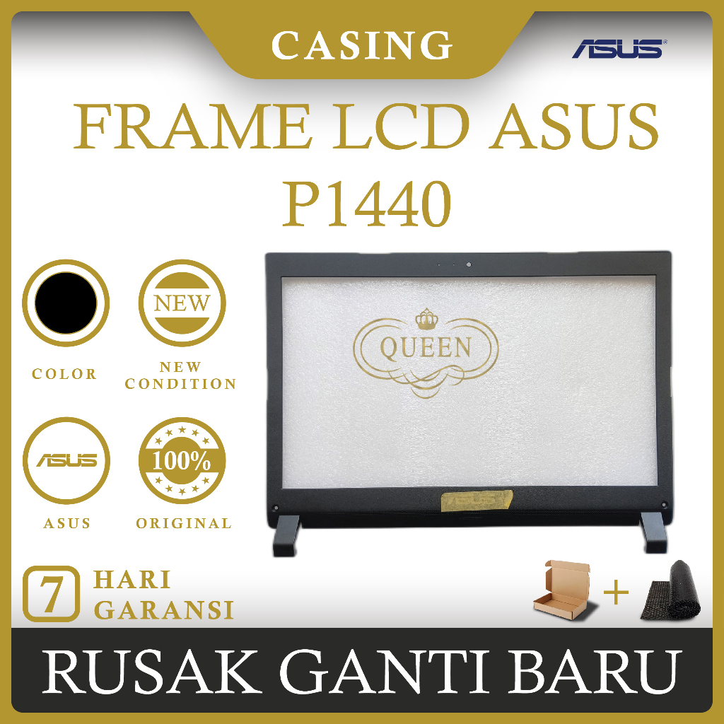 Lcd FRONT BEZEL LAPTOP ASUS P1440 P1440U ORIGINAL | Shopee Malaysia