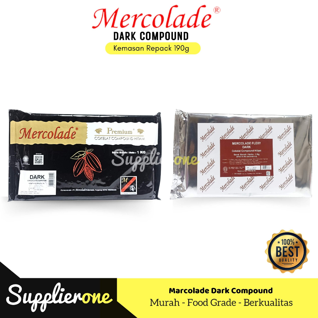 Mercolade Dark Compound/Chocolate Dark Compound Repack/Chocolate Bar ...