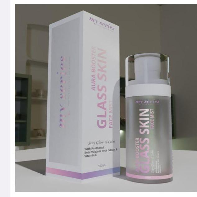 Ailin MY SERIES AURA BOOSTER GLASS SKIN FACE MIST | Myseries Face Mist ...