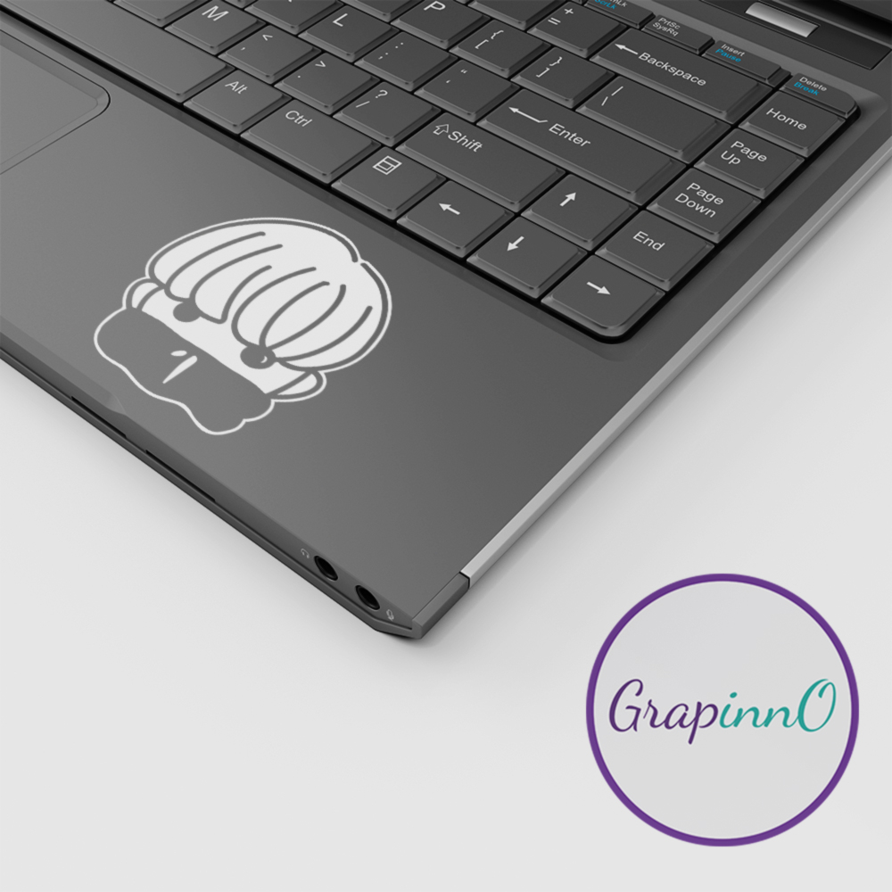 Toge Inumaki Jujutsu Kaisen Stickers Mac Laptop Rest Palm Decal ...