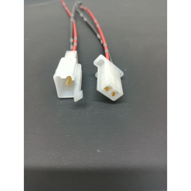 Small 2-pin female And male Socket male Motorcycle Connection Socket ...