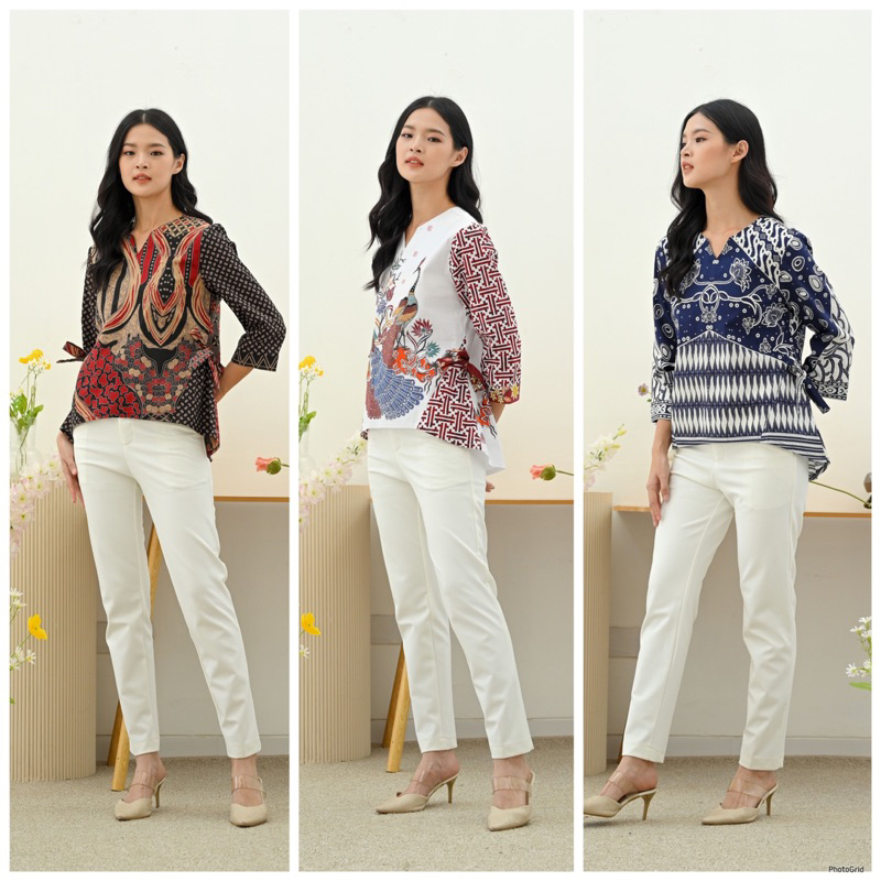 Batik tops women's batik shirts modern batik/s women's batik tops ...