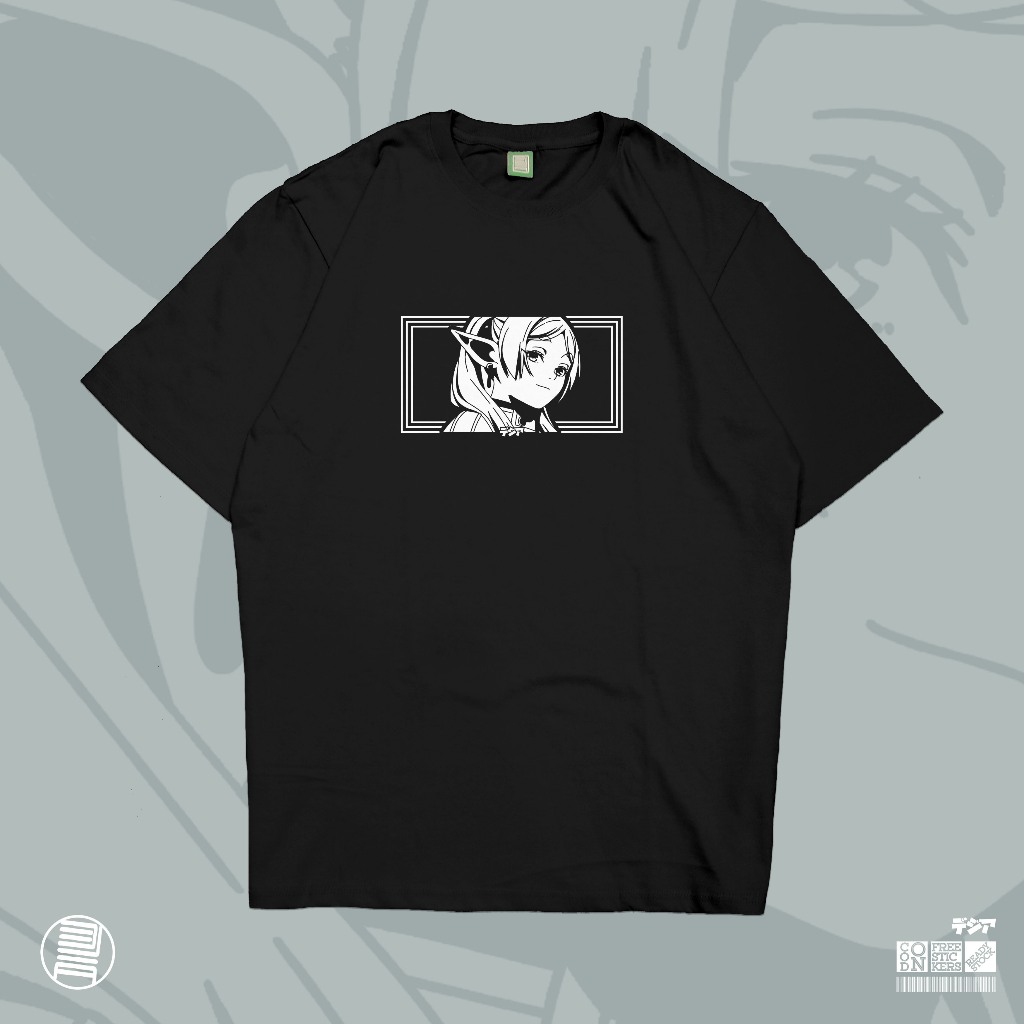 T-Shirt Sousou no Frieren Mage Manga Elf Waifu Anime Wibu Japanese ...