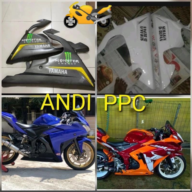 Undercowl Yamaha R25 V1 (Custom R6) | Shopee Malaysia