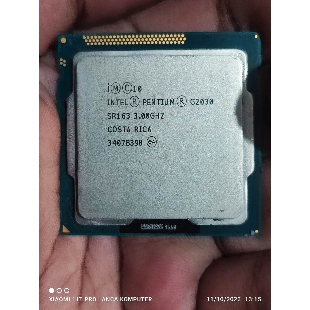 INTEL Pentium G2030 3 GHZ LGA-1155 ivy bridge Gen-3 intelligence ...