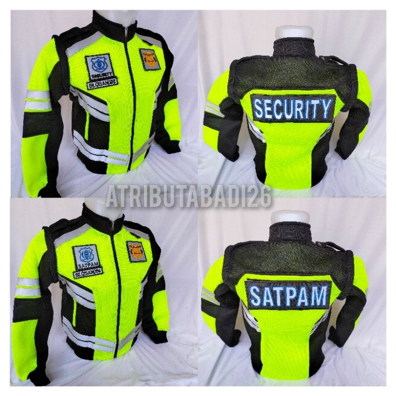 Thick mesh security guard vest (romket) | Shopee Malaysia