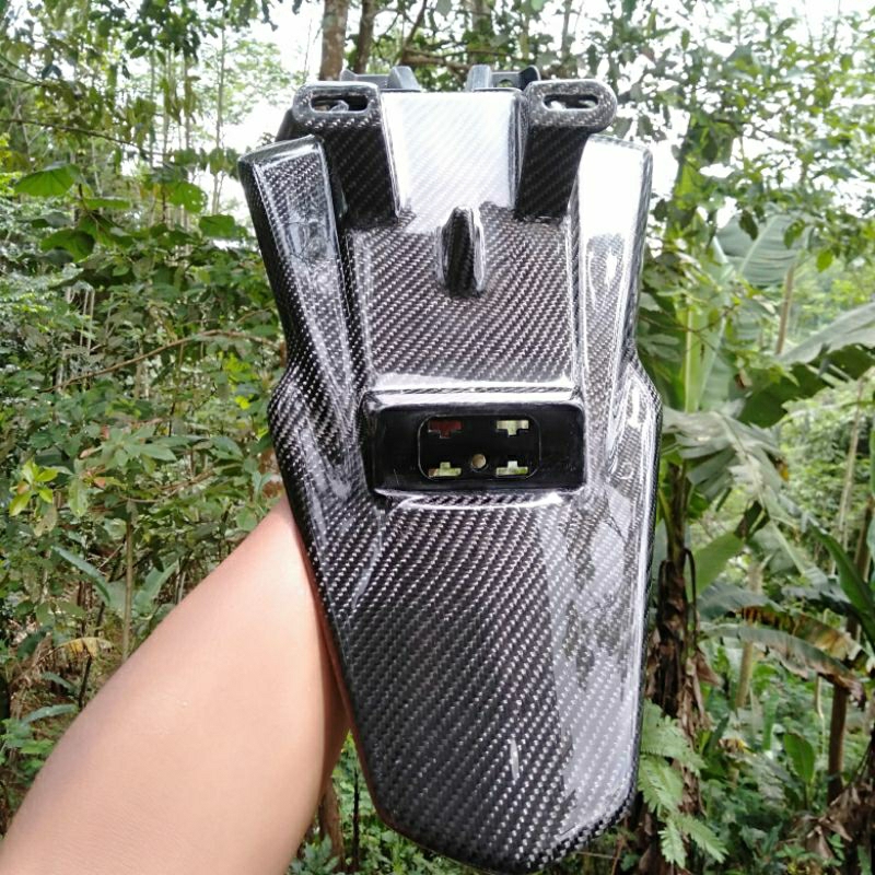 Rear Fender/aerox old carbon Number | Shopee Malaysia