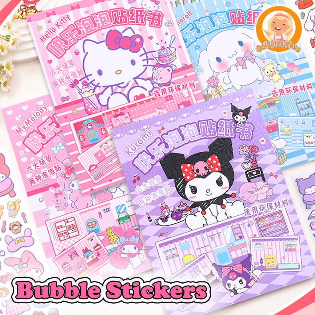Cute Jumbo Sticker Book/ Bubble 3D Sticker Book/ Viral Quiet Book ...