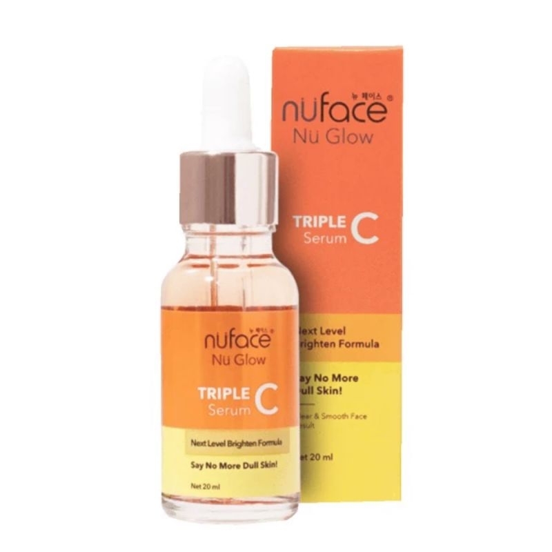 Nuface NU GLOW TRIPLE C SERUM 20ML / NUFACE TRIPLE SERUM C | Shopee ...