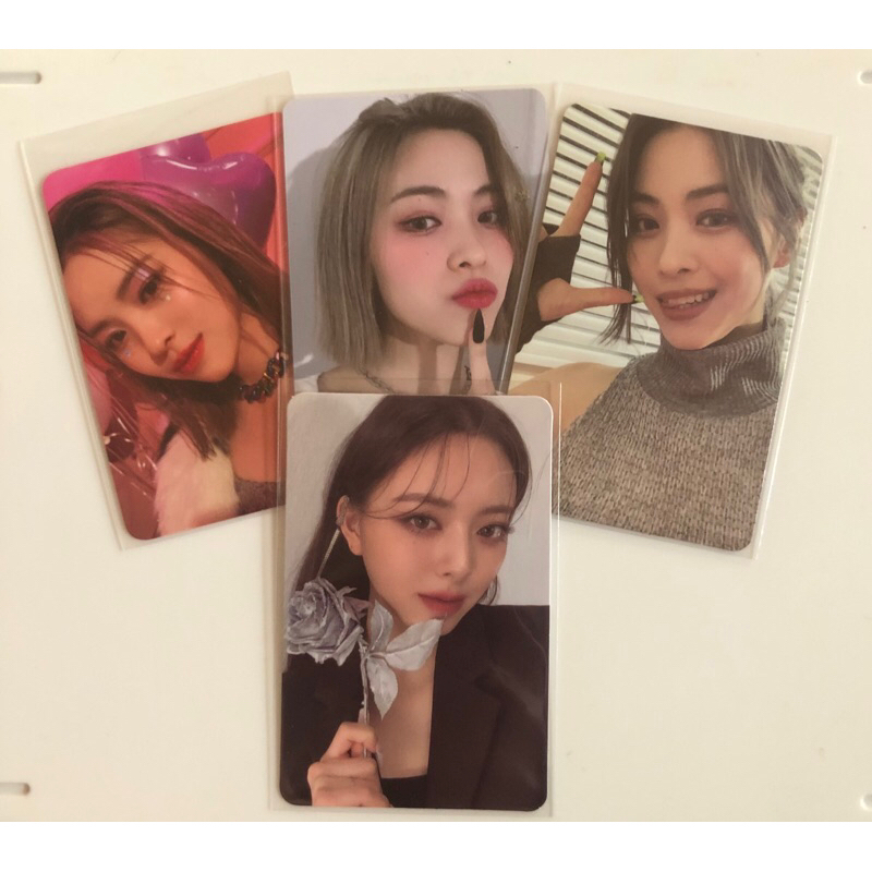 Official PHOTOCARD RYUJIN YUNA ITZY CHESHIRE POB CHECKMATE | Shopee ...