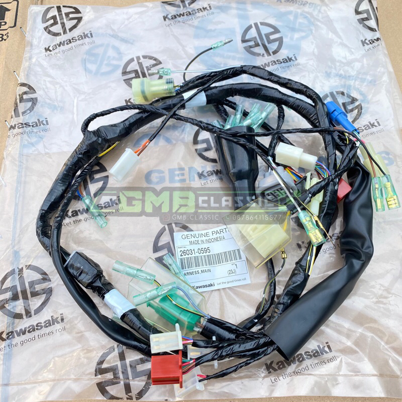 Harness Main Cable Body set Ninja Ss R 150 SuperKips Body Cable set ...
