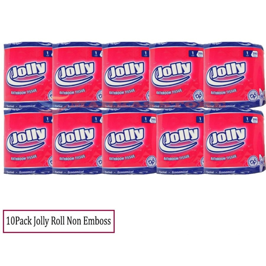 Jolly Tissue Toilet Core 1 pack contains 10/Bathroom Tissue JOLLY ...
