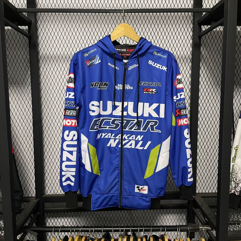 Suzuki team flash racing Jacket/suzuki Motorcycle Jacket | Shopee Malaysia