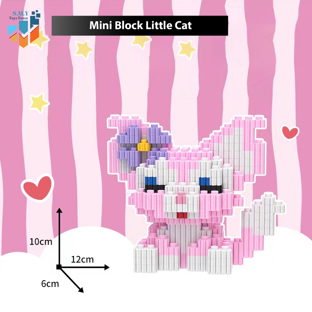 Smy Nano Blocks LINA BELL Mini 3D Model, Stacking Block Toys, DIY ...