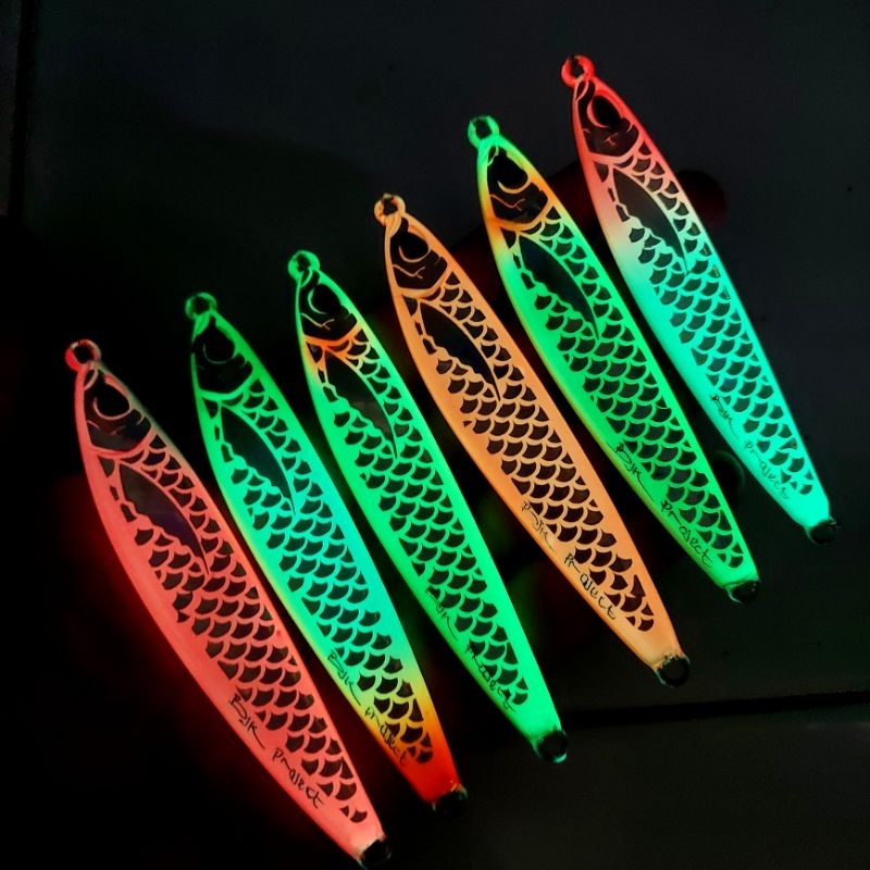 METAL JIG GOMAM NEW 40g to 100g FULL GID BJK PROJECT | Shopee Malaysia