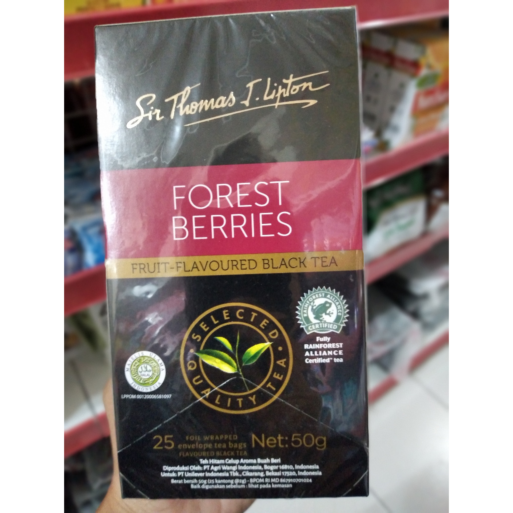 Lipton Forest Berries Fruit Flavored Black Tea. | Shopee Malaysia
