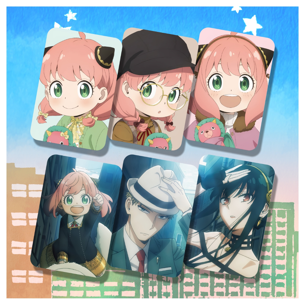 Spy X Family B Anime Photocard Collection - Anya Loid Yor | Shopee Malaysia