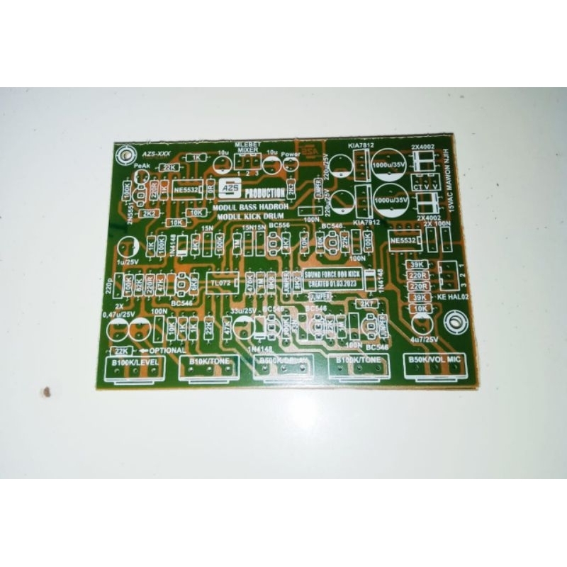 Hadroh Bass Module PCB Kick Drum Module | Shopee Malaysia