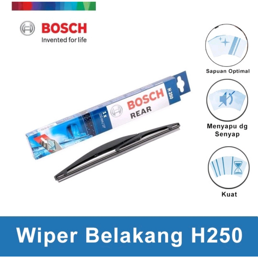 Bosch H250 Rear Wiper Honda HRV HR-V All New Brio RS 10" Inch 250mm ...