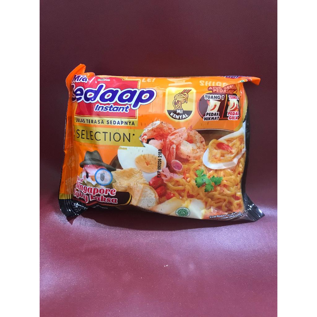 Sedaap Mie Instant Selection Singapore Spicy Laksa 83g - Spicy Laksa ...