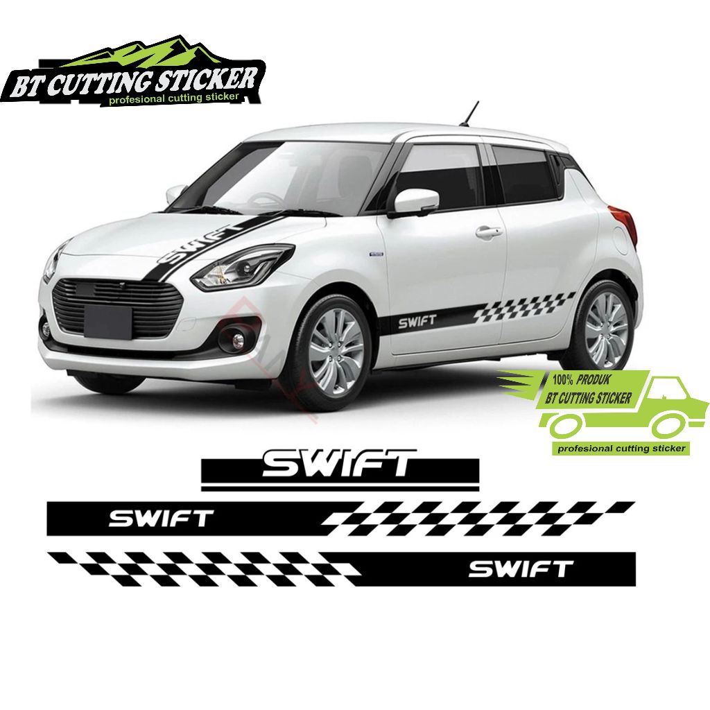Cutting Car Stickers For suzuki swift Car Hood Stickers swift | Shopee ...