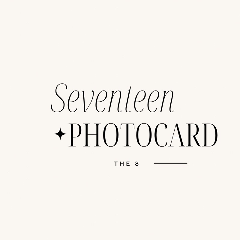 Official PHOTOCARD THE8 SEVENTEEN SVT GAME BOI FACE THE SUN FTS THE ...