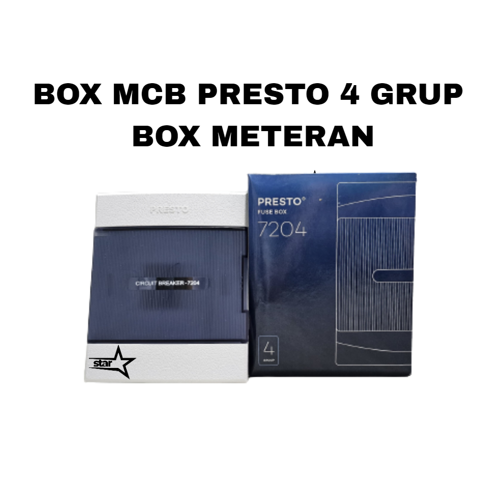 Mcb Presto BOX 4groups Meter BOX/KWH BOX Close Electricity Meter ...