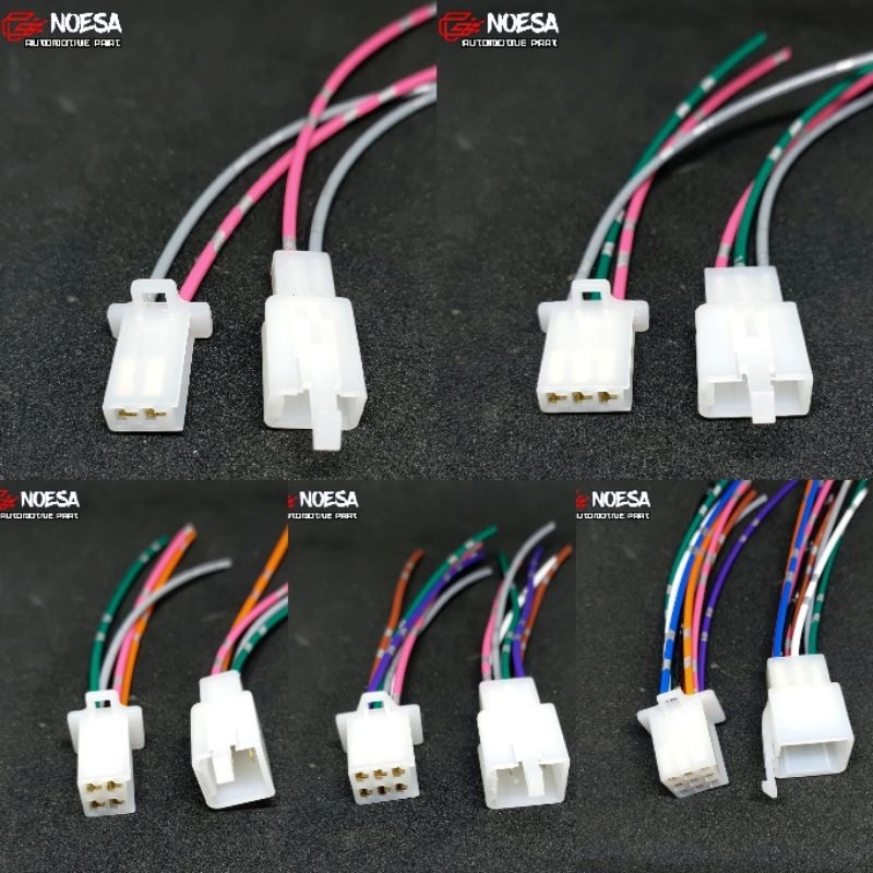 Connector SOCKET 2 PIN 3 PIN 4 PIN 6 PIN 9 PIN MALE FEMALE PLUS SPOT ...