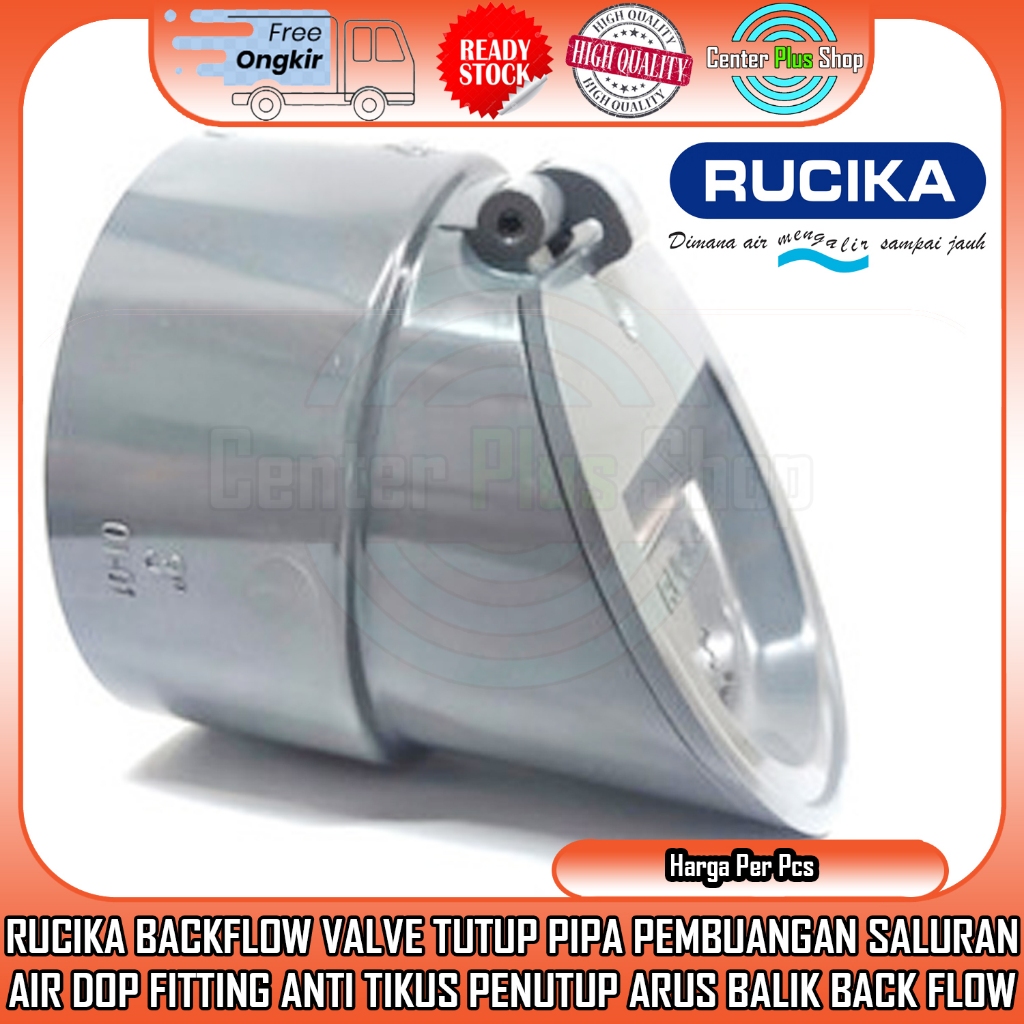 RUCIKA BACKFLOW 3 4 INCH ANTI-RAT FLOODS OF ODORS, CLOGS 3, 4, PVC ...