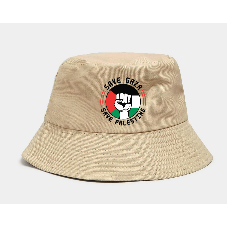 Premium Bucket hat design save gaza palestine palestine | Shopee Malaysia
