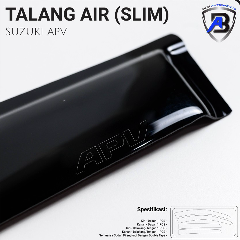 Suzuki APV Car Door Water Gutters 2004 – 2020 Slim 4 Door Model Send ...