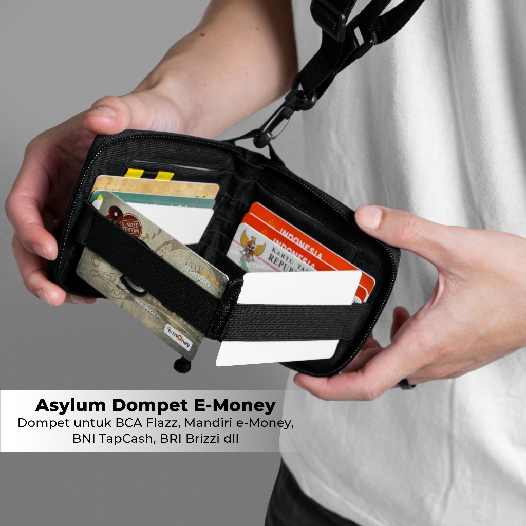 Sidekick Project ASYLUM - Men's e Wallet Wallet - Hanging Wallet - Neck ...