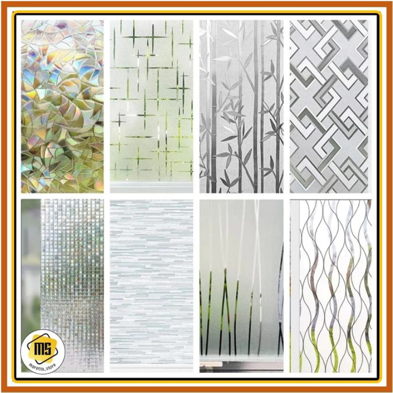 (WIDE 122 CM)SANBLAST PREMIUM THICK SUNBLAST THICK 3D MOTIF WINDOW ...