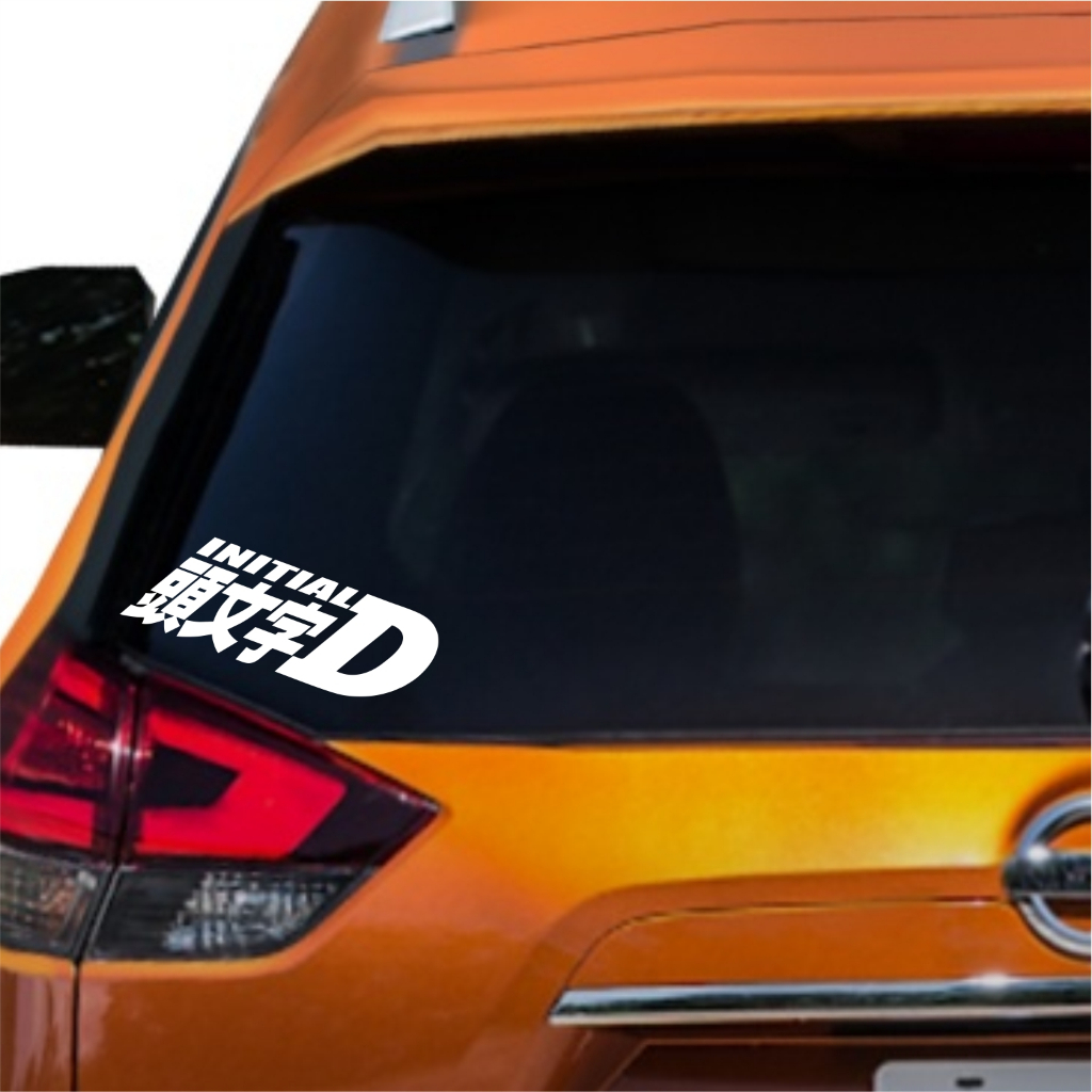 Initiald Car cutting sticker/Car Glass sticker/Car Variation/Quality ...