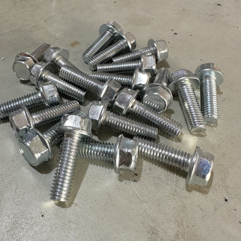 MESIN Flangebolt 8x30 engine block bolts 12 Bolts [PACKAGE 50 pcs ...