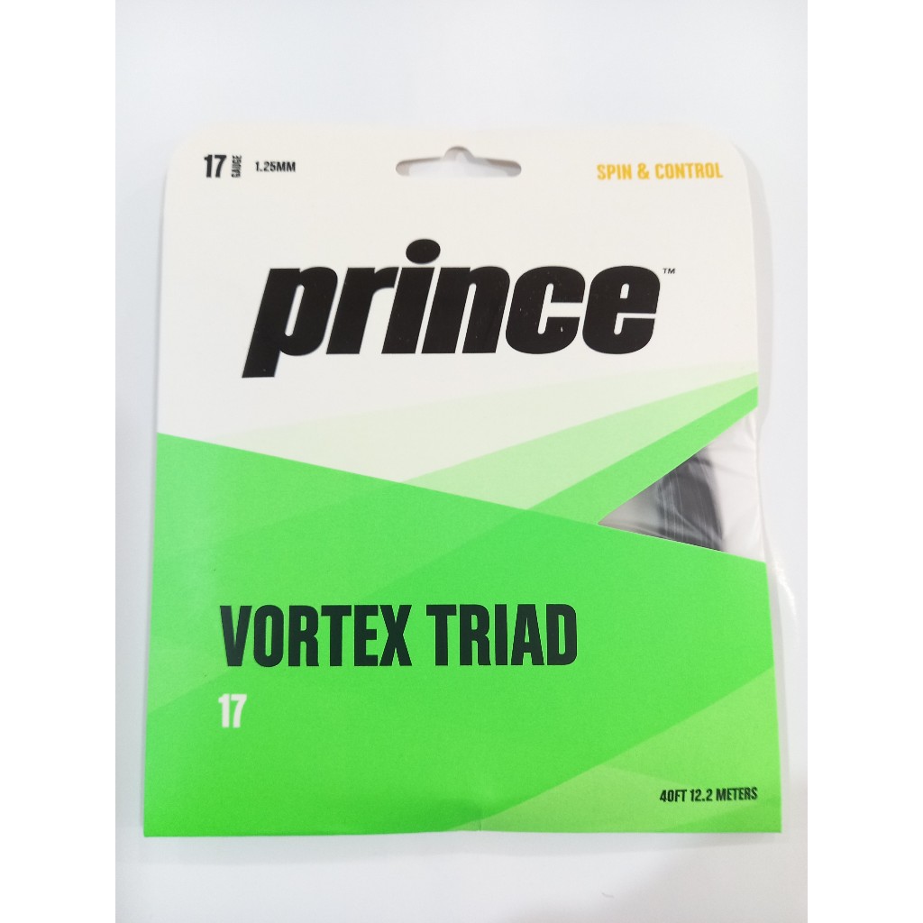 Prince Vortex Triad 17 Tennis Racket Strings | Shopee Malaysia