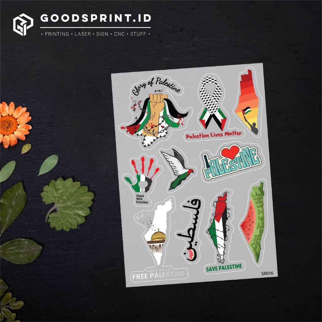 Palestine Support Sticker Save Palestine Save Gaza Cheek Sticker ...