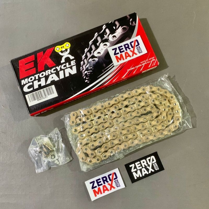 Chain EK CHAIN JAPAN 420 420-110L Monkey Z125 KSR 110 Z 125 Original ...