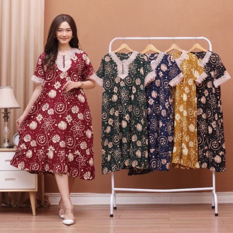 Arabic LACE DASTER WITH PEYEK FLOWER MOTIF ALL SIZE & JUMBO | Shopee ...