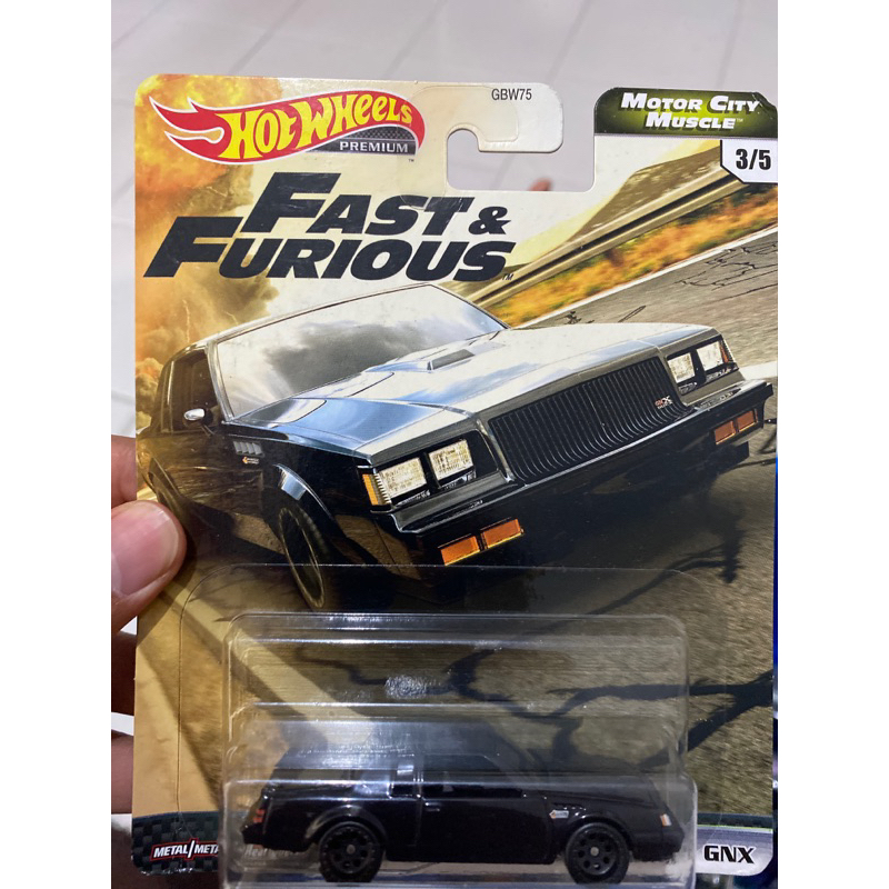Hot Wheels Premium 87 Buick Grand National GNX Motor City Muscle Fast ...