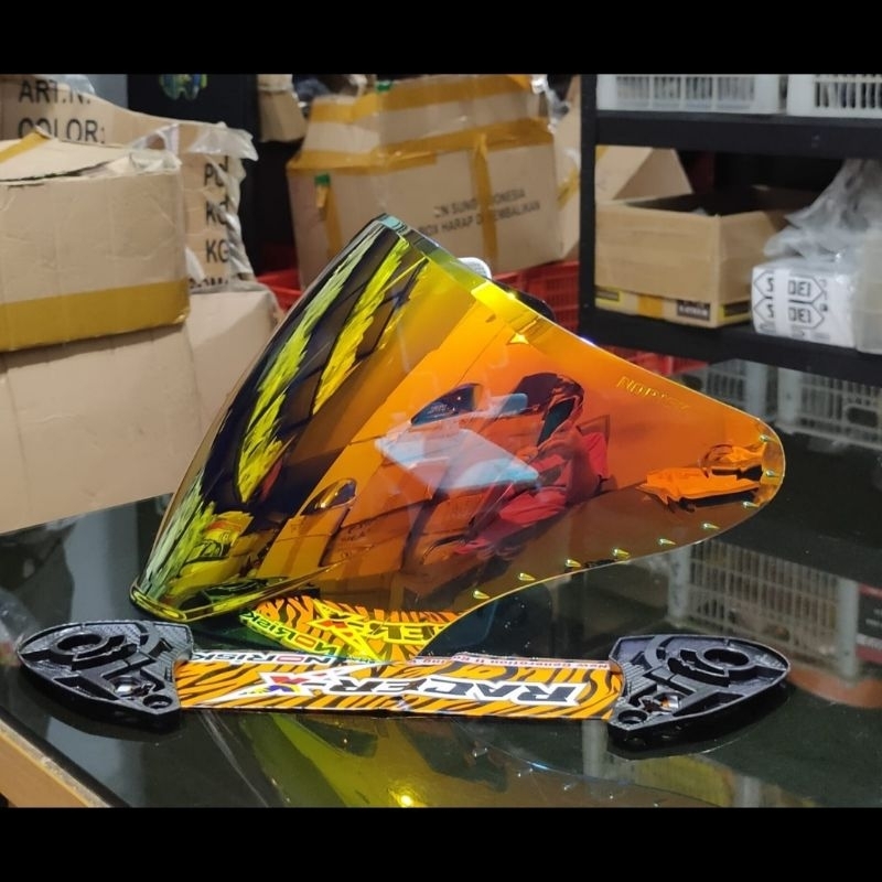 Iridium FLAT Glass +RACHET PNP NJS KAIROZ (ORIGINAL RACER-X BY NORISK ...