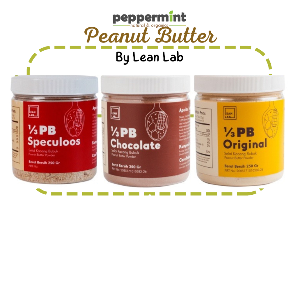 Lean Lab 1/3 PB Peanut Butter Powder / Peanut Butter Powder (250 gr ...