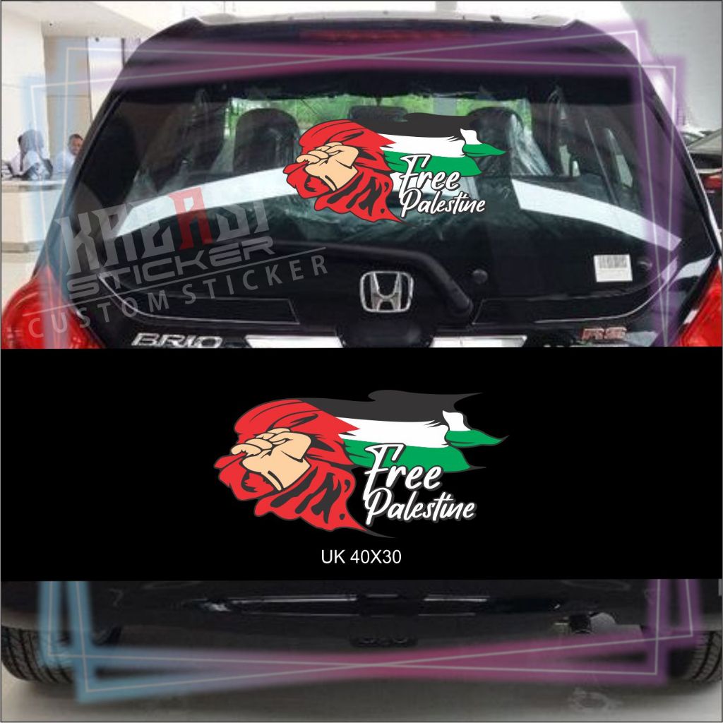 Free Palestine STICKER Car Glass STICKER Palestine Flag STICKER FREE ...
